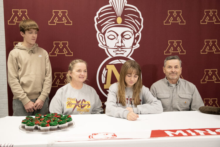 Minot High quartet sign with future colleges | News, Sports, Jobs ...